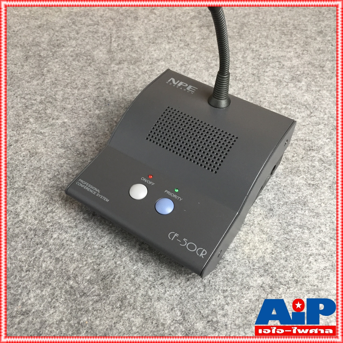 NPE CF-50CR (L) ไมค์ประธานก้านยาว 60ซม. CF50CR CF 50 CR ไมค์ชุมประชุม ไมค์ประธาน ไมค์ตั้งโต๊ะ ...