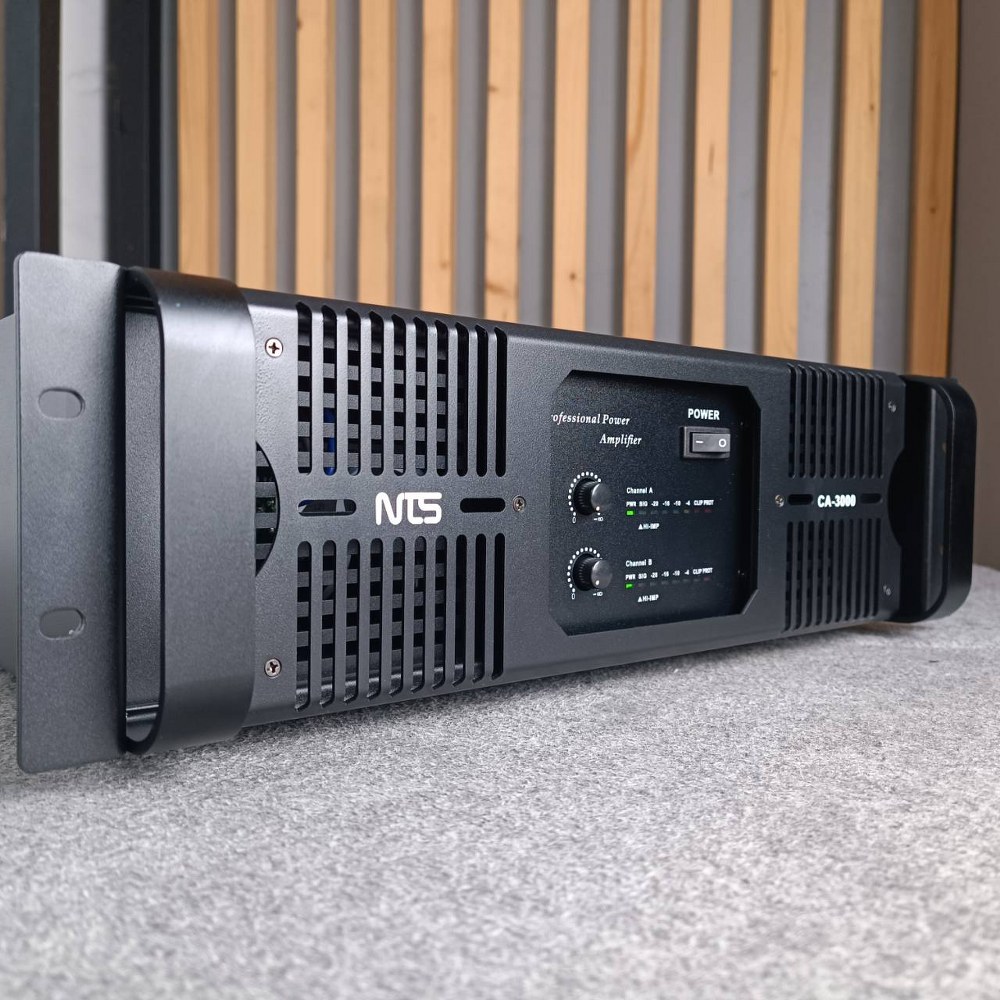 NTS CA-3000 POWERAMP CLASS H เพาเวอร์แอมป์ เครื่องขยายเสียง แอมป์ แบบหม้อแปลง CA 3000 CA3000 เอ ...