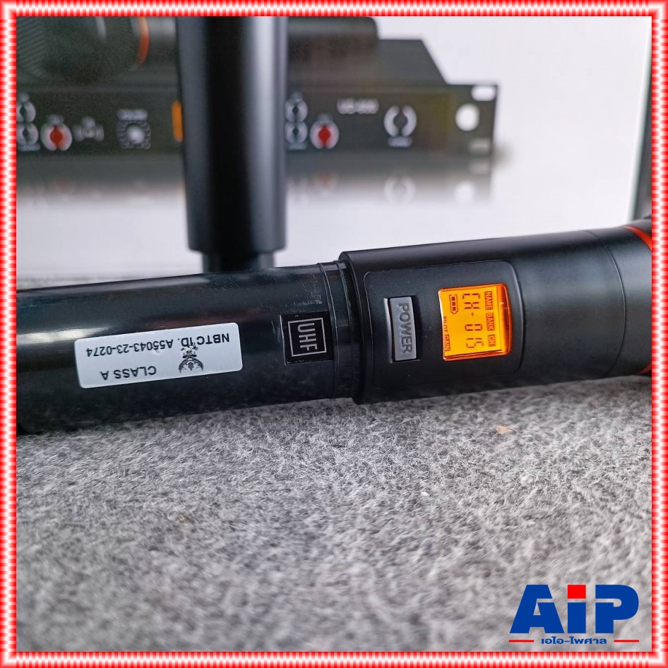 NTS UD-600 ไมค์ลอยปรับความถี่ ไมโครโฟนไร้สาย ไมค์ถือคู่ เปลี่ยนความถี่ได้ ย่านความถี่ UHF UD 600 ...