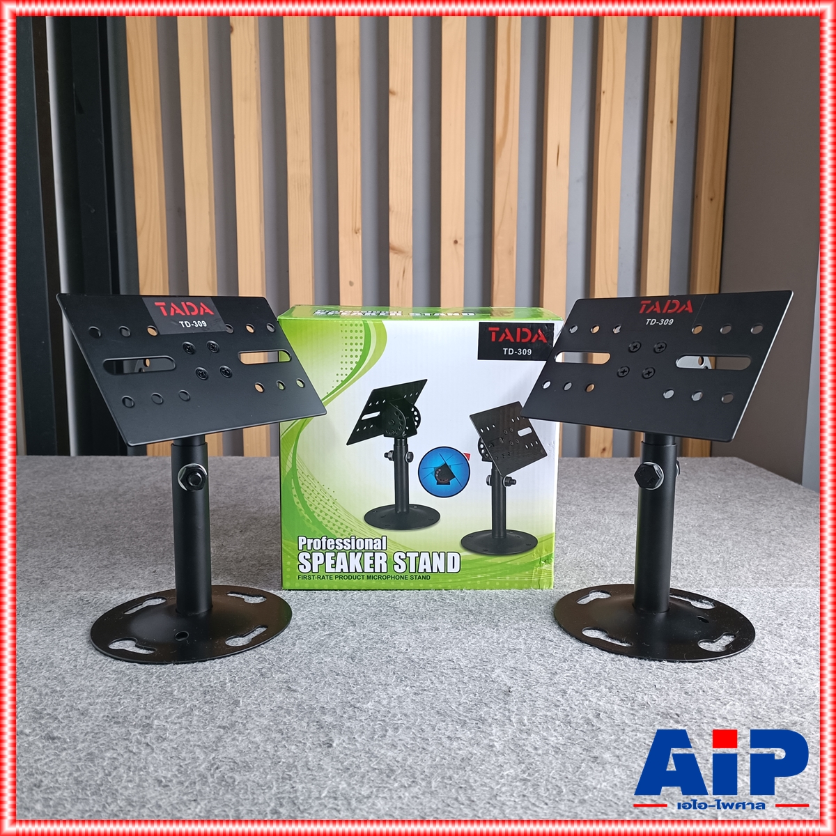 1คู่ TADA TD-309 ขาแขวนลำโพง ตู้ลำโพง คาราโอเกะ TADA TD 309 ธาดา TD309 ขายึดตู้ลำโพงคาราโอเกะ เอ ...
