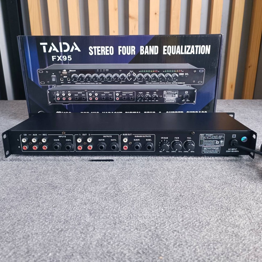 TADA FX-95 ปรี คาราโอเกะ บูลทูส USB ปรีแอมป์คาราโอเกะ ปรีแอมป์บลูทูธ ปรีแอมป์บ้าน ธาดา FX 95 ...