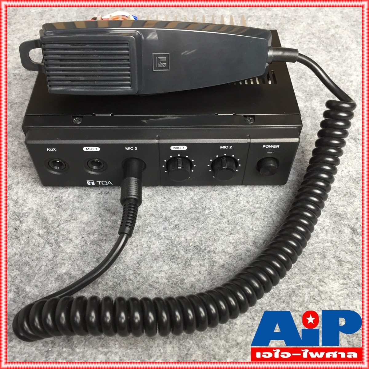 TOA CA-160 CAR AMPLIFIER แอมป์ติดรถยนต์ พร้อมไมค์ แอมป์ประชาสัมพันธ์ CA160 แอมป์ประกาศติดรถ เอไอ ...