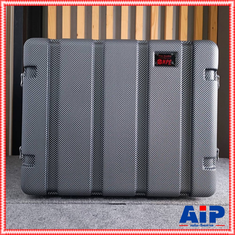 KEVLAR NPE RC ABS8UL ลึก19นิ้ว RACK ABS 8U 19นิ้ว แร็คเครื่องเสียง กล่องเก็บเครื่องเสียง แร็คABS ...
