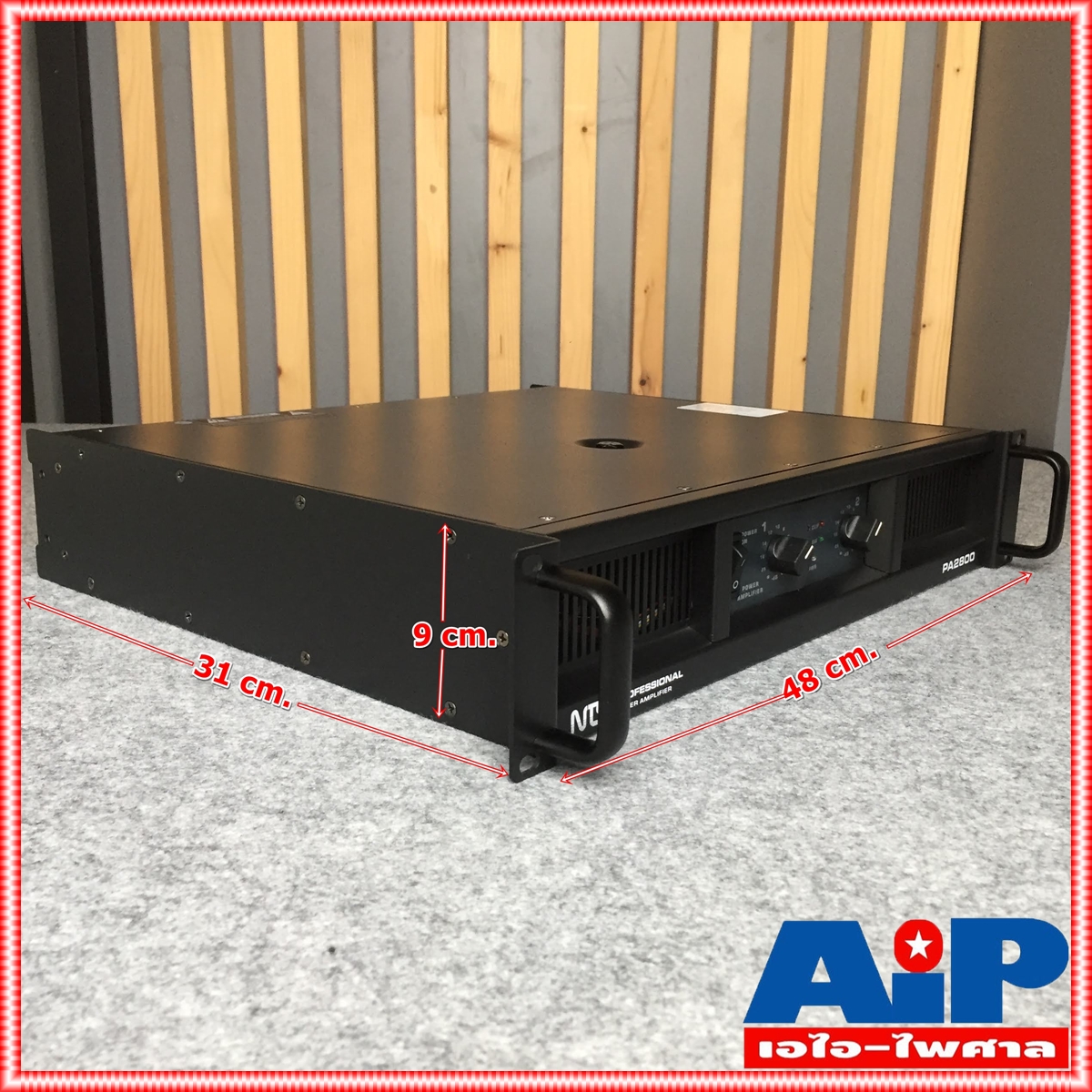 NTS PA2800 poweramp เพาเวอร์แอมป์ AMP แอมป์ เครื่องเสียง แอมป์ขยายเสียง เครื่องขยายเสียง เอไอ ...
