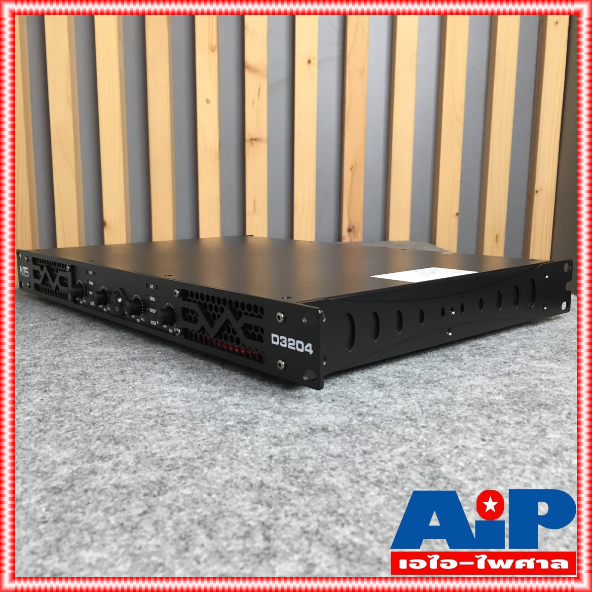 NTS D-3204 poweramp เพาเวอร์แอมป์ เครื่องขยายเสียง 480W x 4 ที่ 4 OHM D3204 D 3204 เอ็นทีเอส เอ ...