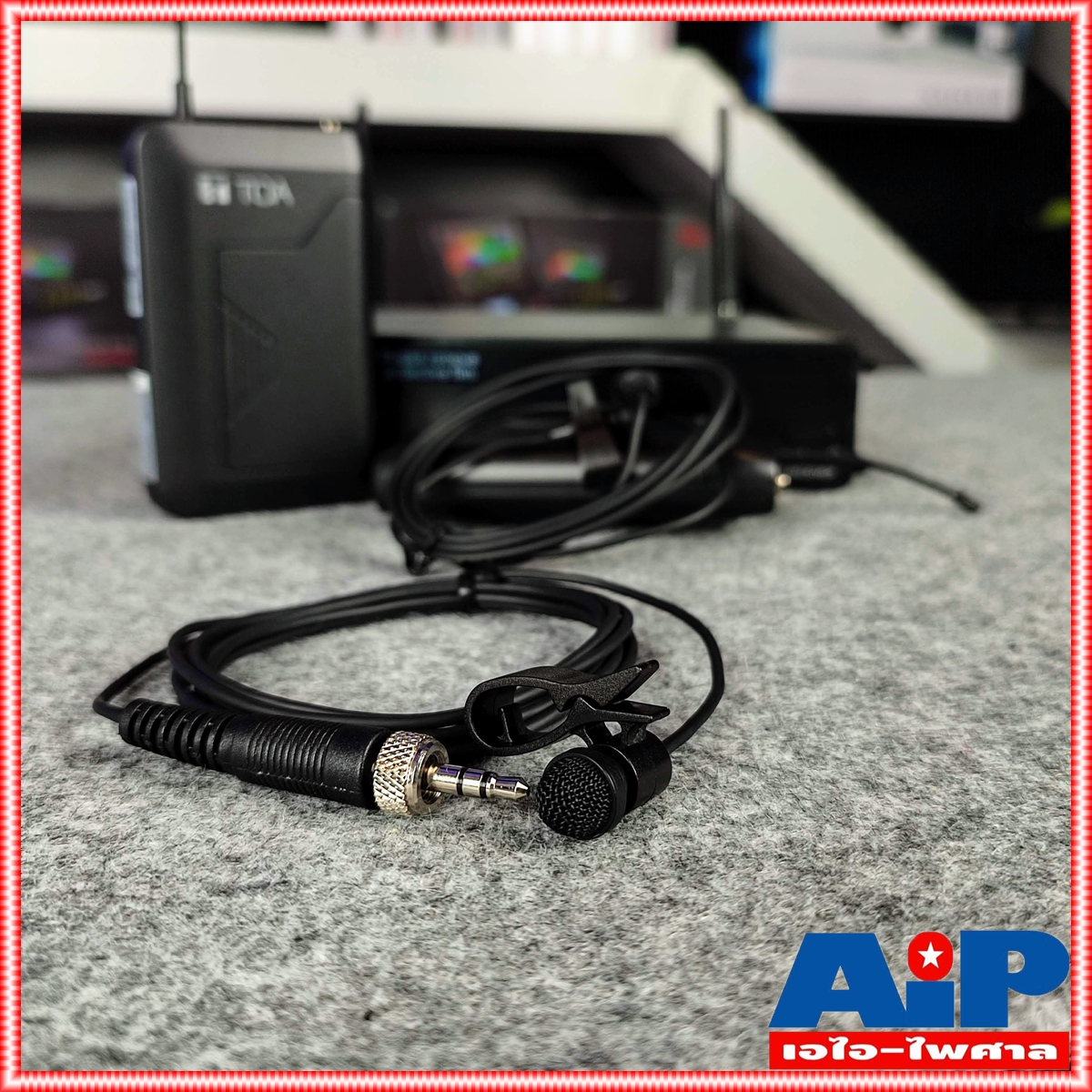 ความถี่ใหม่ กสทช TOA WS-432 AS ไมค์ลอย หนีบคู่ ไมค์ ไมโครโฟน ไมค์ลอยแบบหนีบ WS 432AS WS432AS ...