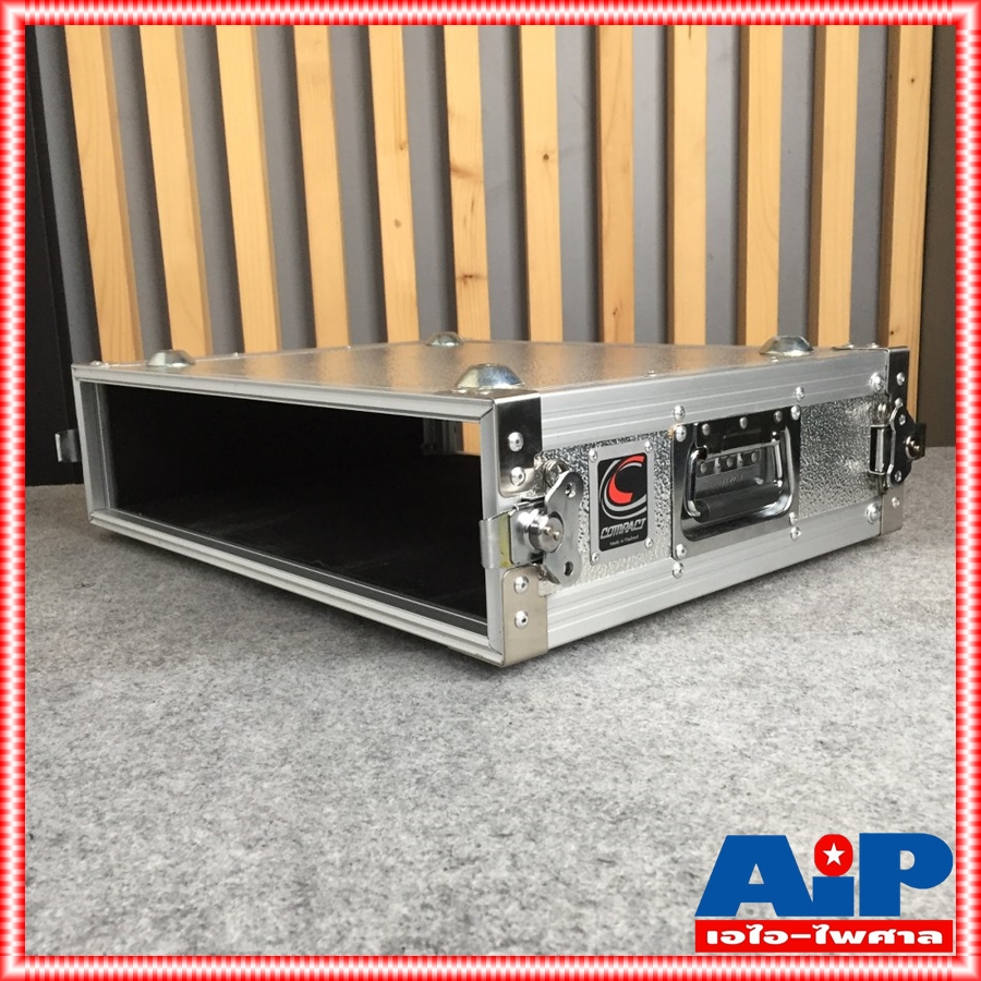 COMPACT RACK SD-2U 2ฝาหน้า-หลัง ลึก16" ผิวอลูมิเนียม แร็ค แร็คลึก16" RACK2U เอไอ-ไพศาล - เอไอ ...