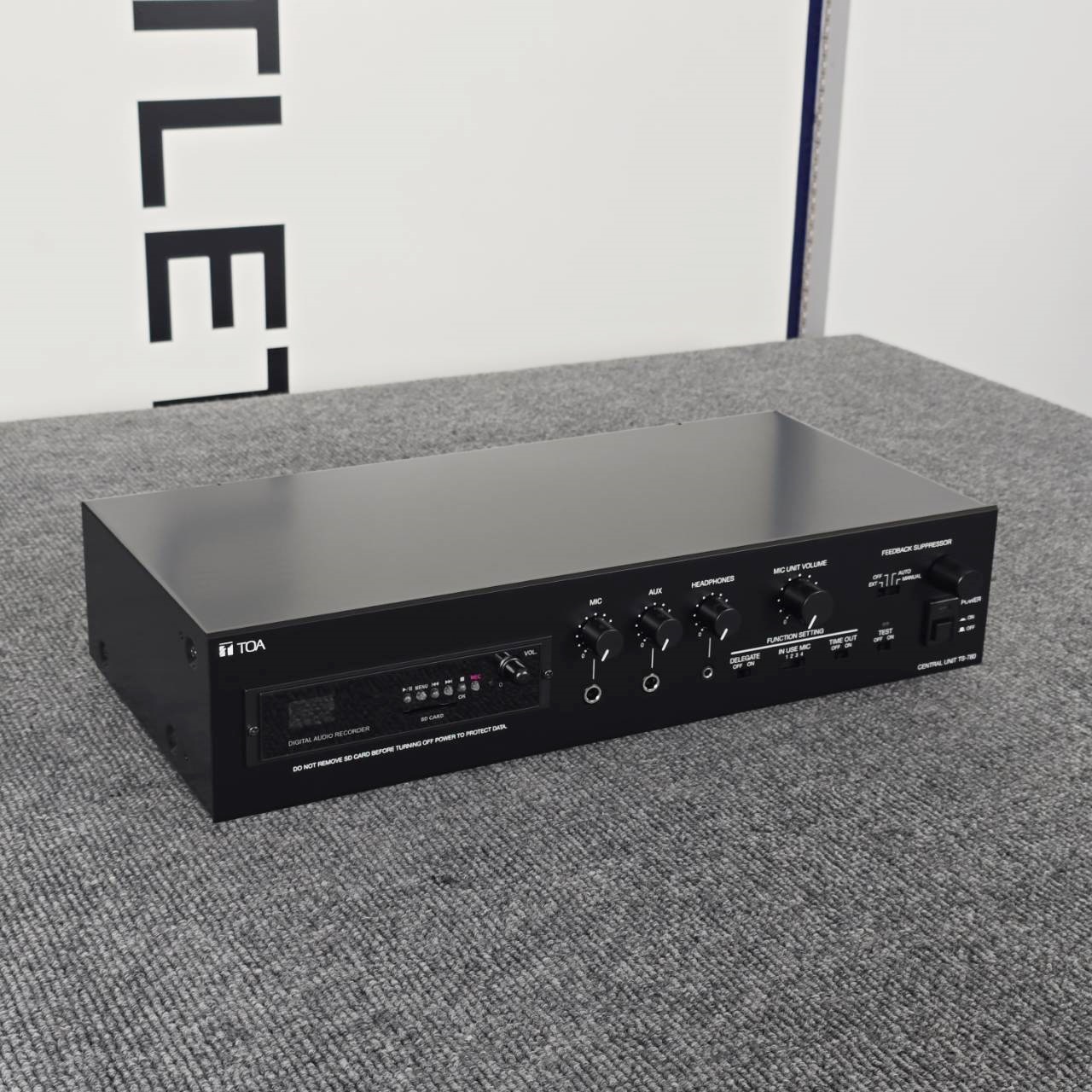 TOA TS-780 CENTRAL UNIT เครื่องควบคุมและจ่ายไฟ ชุดไมค์ประชุม โตอะ TS 780 TS780 เอไอ-ไพศาล - เอไอ ...