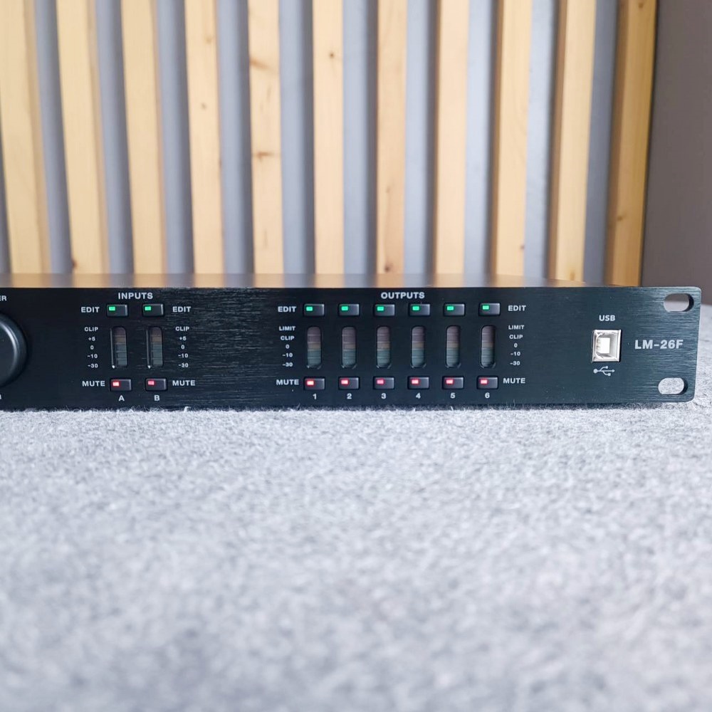 V-DSP LM-26F PROCESSOR LM 26F LM26F ตัวแยกสัญญาณเสียง เครื่องแยกสัญญาณเสียง ตัวแยกสัญญาณLM-26F ...