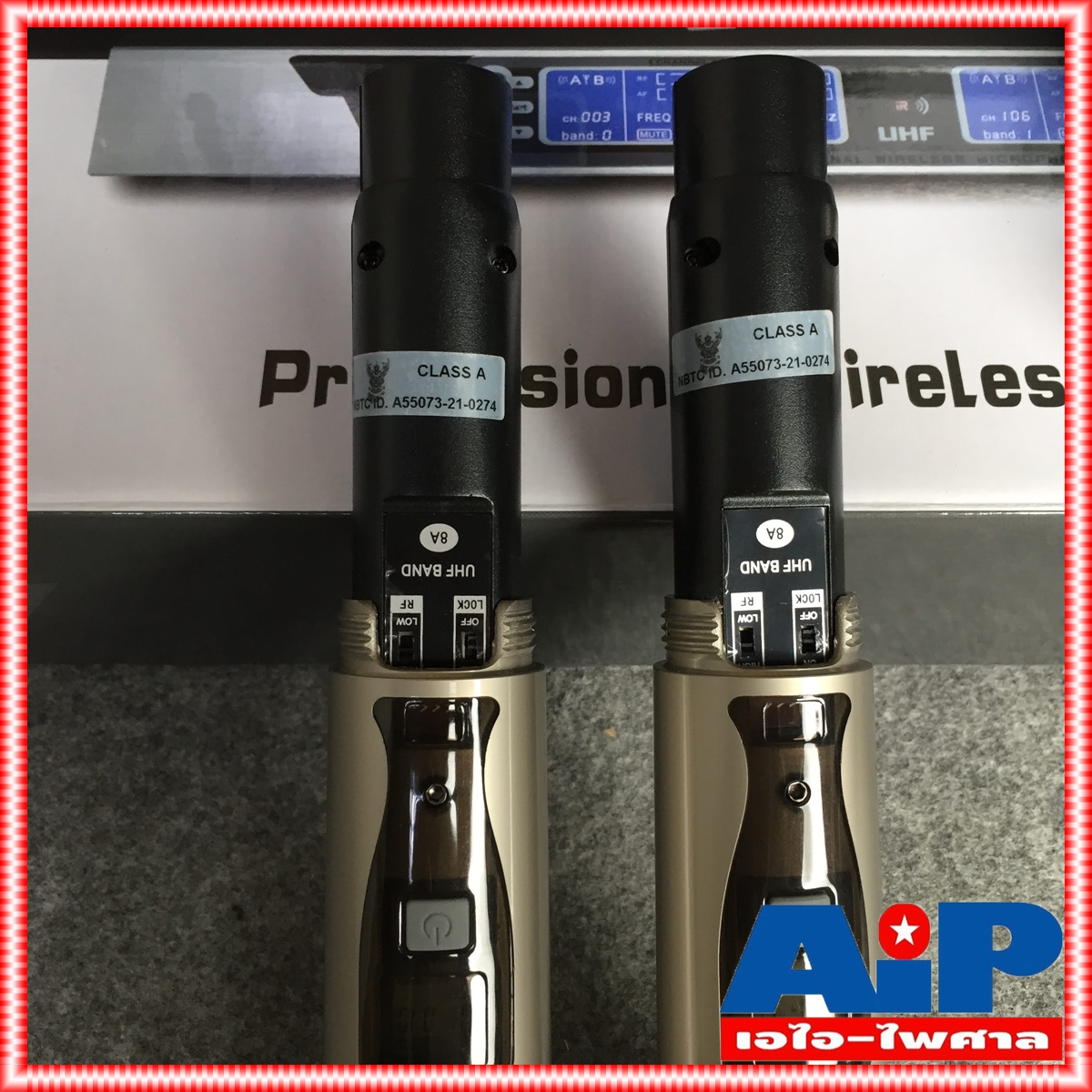 NTS UD-800 ไมค์ลอยปรับความถี่ ไมโครโฟนไร้สาย ไมค์ถือคู่ ปรับความถี่ได้ มาพร้อมปีกยึดแร็คได้ UD ...