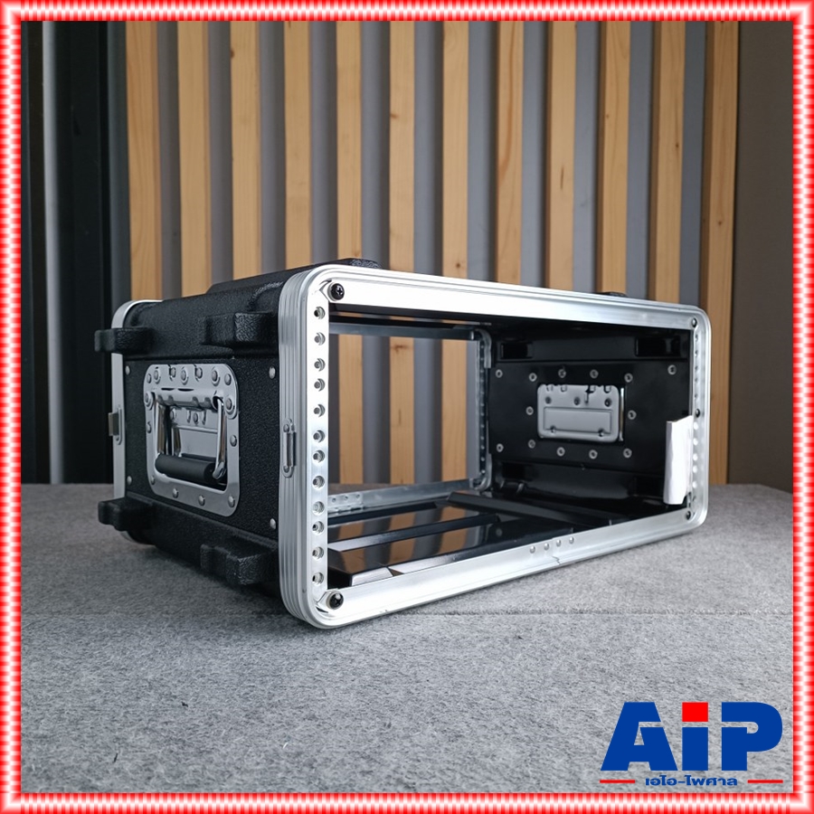 สีดำ NPE RACK RC-ABS4UM ลึก12นิ้ว กล่องใส่เครื่องเสียง RC ABS 4UM ABS 4 UM แร็คพลาสติก ABS2UM แร ...