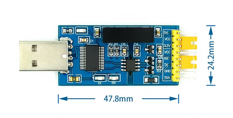 FT232RL Isolation Serial Port Module USB to TTL USB to Serial Port ...