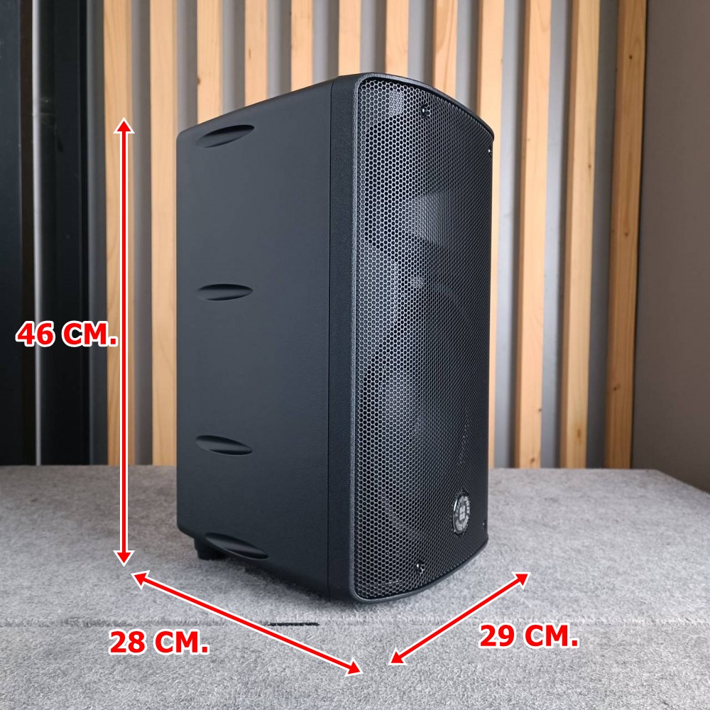 TOPPPRO X-10A MKII active speaker Bluetooth ตู้ลำโพงพลาสติก 10" ตู้ลำโพงเสียงกลาง มีแอมป์ในตัว ...