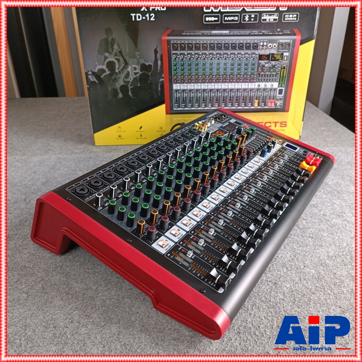 TADA TD-12 MIXER TADA TD 12 มิกซ์เซอร์ ธาดา รุ่นTD12 มิกซ์เซอร์อนาล็อกมิกเซอร์ TADA มิกเซอร์ ...