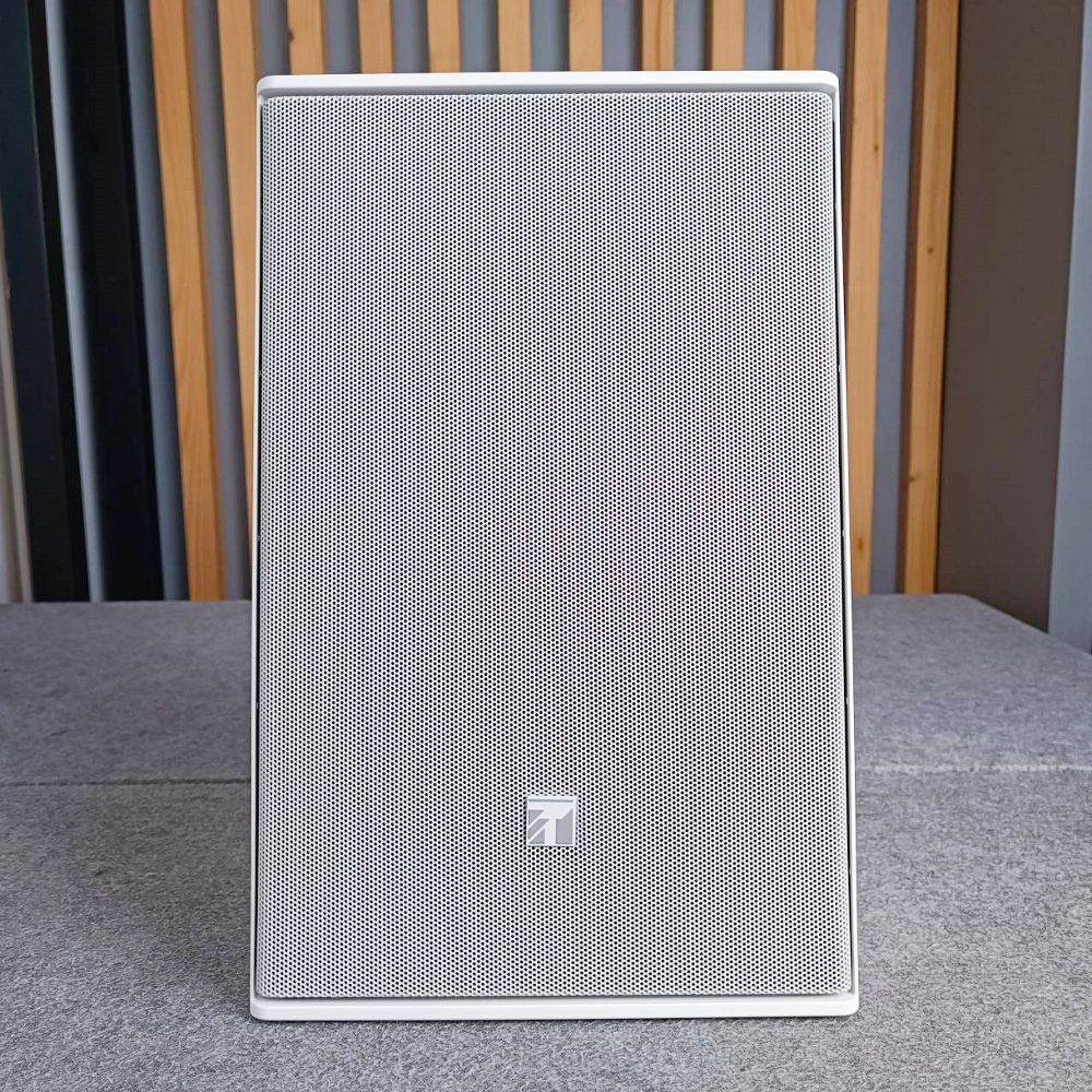 TOA F-08WT ตู้ลำโพงแขวน สีขาว พร้อมขาแขวน ลำโพงติดผนัง ขนาด 8 นิ้ว รองรับกำลังขับ 180 วัตต์ 8 ...