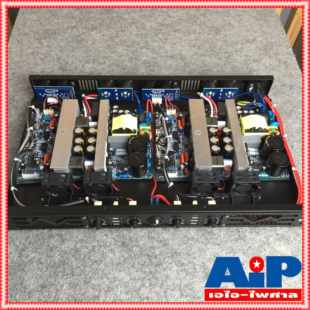 NTS D-3204 poweramp เพาเวอร์แอมป์ เครื่องขยายเสียง 480W x 4 ที่ 4 OHM D3204 D 3204 เอ็นทีเอส เอ ...