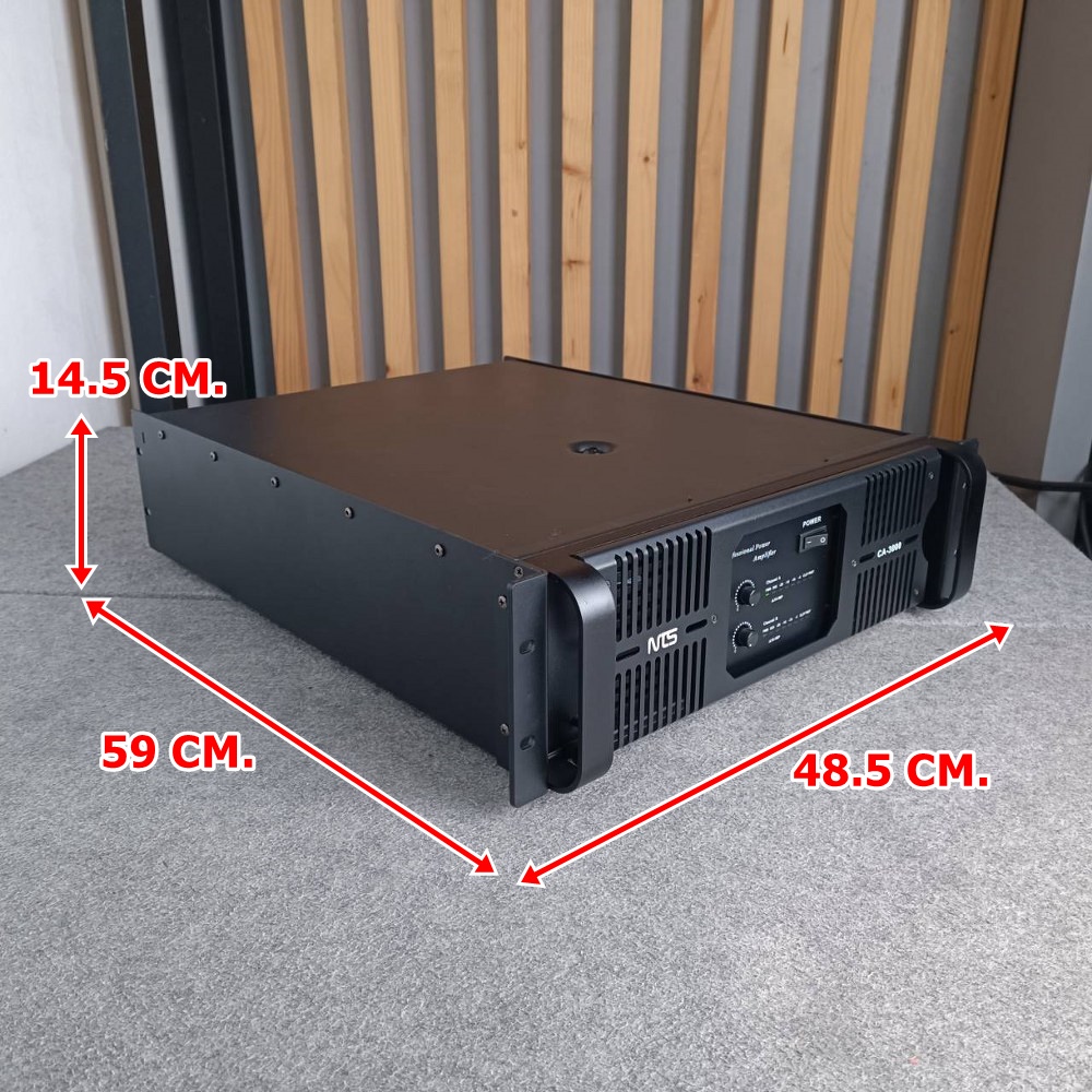 NTS CA-3000 POWERAMP CLASS H เพาเวอร์แอมป์ เครื่องขยายเสียง แอมป์ แบบหม้อแปลง CA 3000 CA3000 เอ ...