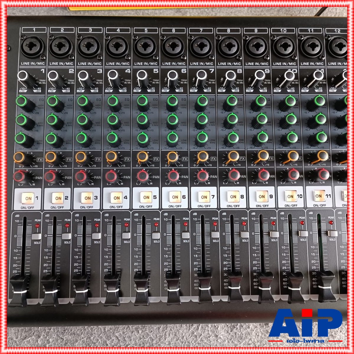 TADA TD-12 MIXER TADA TD 12 มิกซ์เซอร์ ธาดา รุ่นTD12 มิกซ์เซอร์อนาล็อกมิกเซอร์ TADA มิกเซอร์ ...