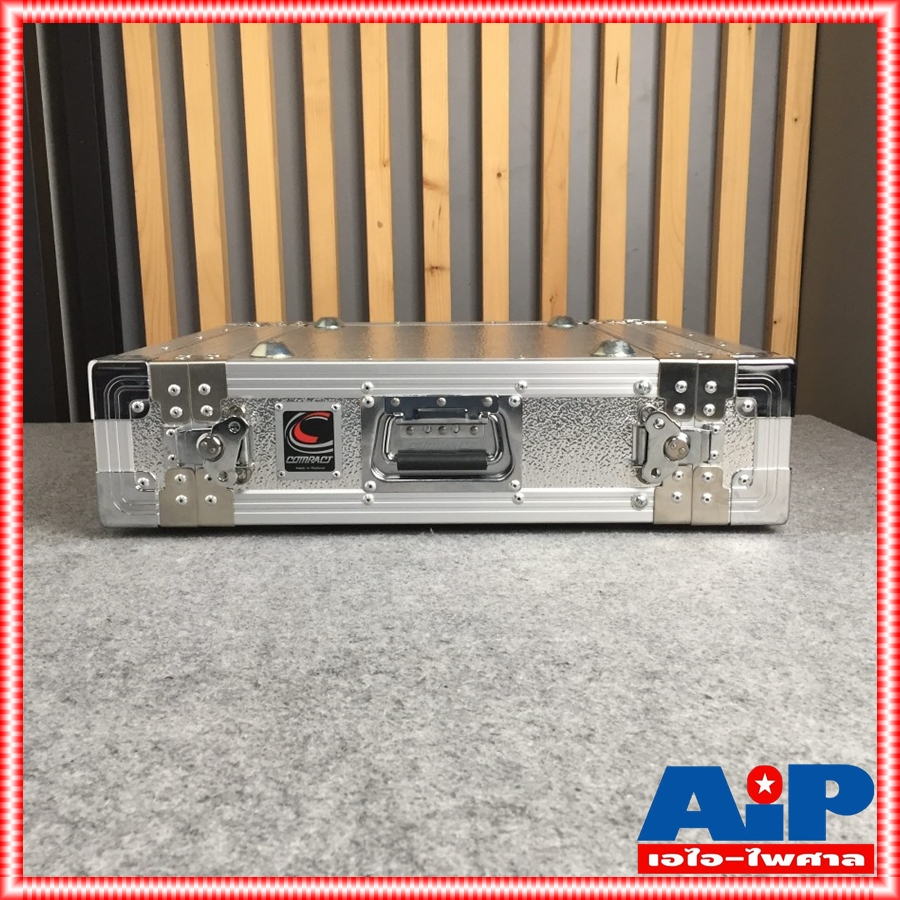 COMPACT RACK SD-2U 2ฝาหน้า-หลัง ลึก16" ผิวอลูมิเนียม แร็ค แร็คลึก16" RACK2U เอไอ-ไพศาล - เอไอ ...