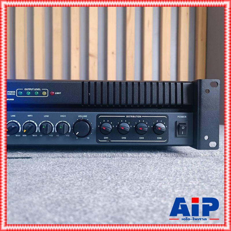 NTS PA-4500 powermix line +ZONE เพาเวอร์มิกเซอร์ มีLINE กำลังวัตต์ 500วัตต์ มี 4 โซน แยกปรับ ...