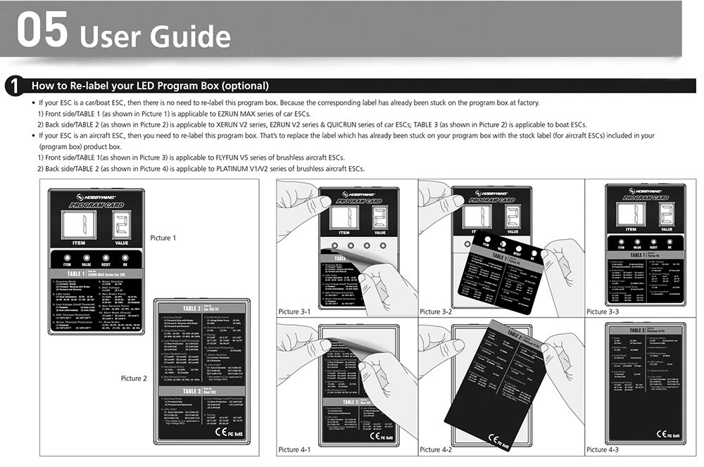 โปรแกรมการ์ดเซ็ทสปีด ใช้กับรุ่น skywalker V2 LED Programming card - ABC ...