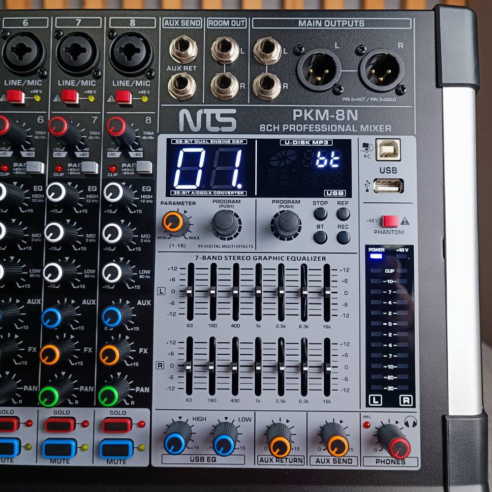 NTS PKM-8N POWERMIXER มิกเซอร์ POWER MIXER PKM8 PKM 8 N เพาเวอร์มิกซ์ เอไอ-ไพศาล - เอไอ-ไพศาล ...