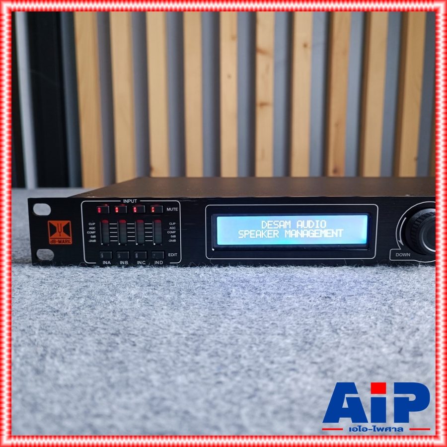 DB MARK XCA48+ Digital Speaker Controller ไดร์เวอร์แร็ค ครอสดิจิตอล เข้า 4 ออก 8 ฟังชั่นที่ ...