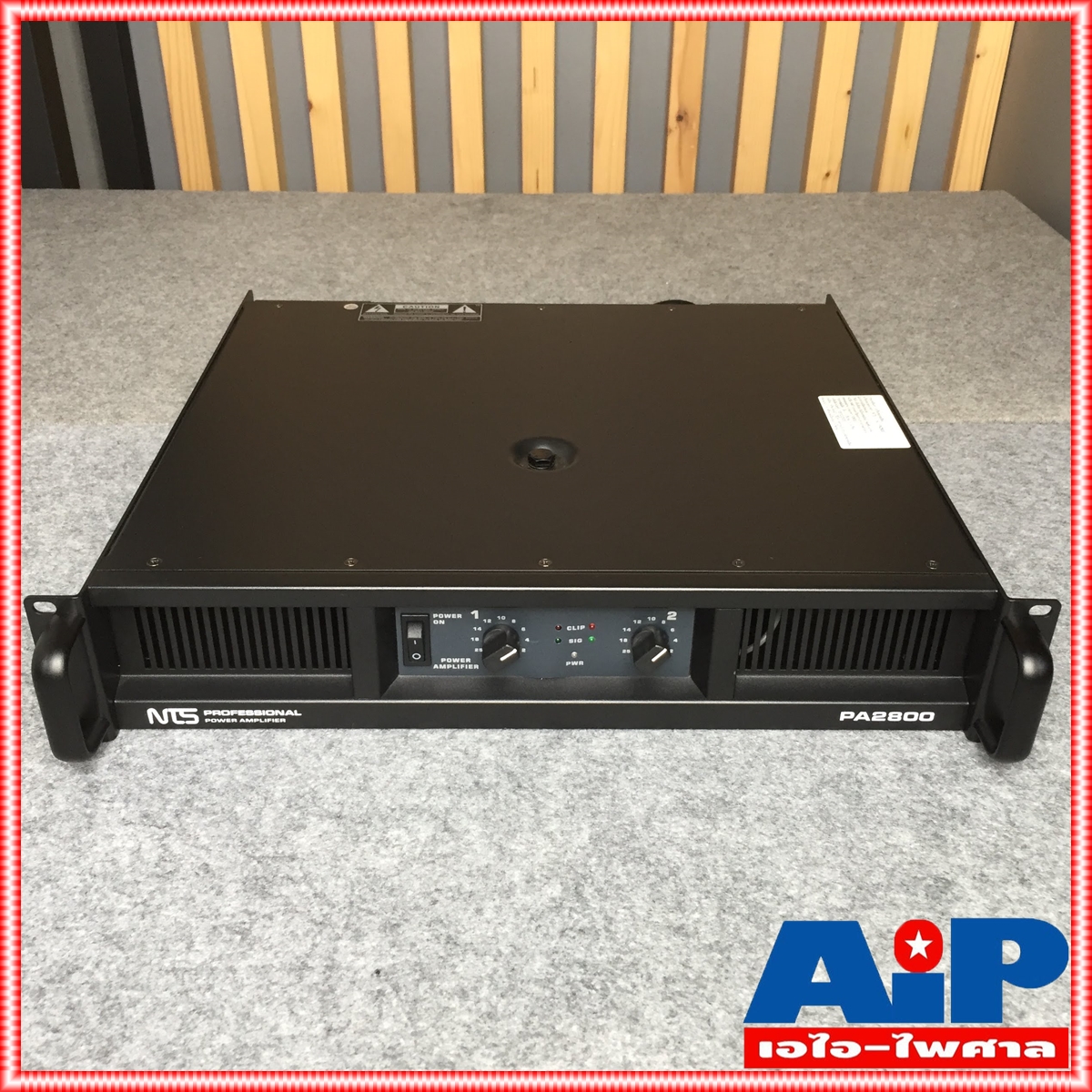 NTS PA2800 poweramp เพาเวอร์แอมป์ AMP แอมป์ เครื่องเสียง แอมป์ขยายเสียง เครื่องขยายเสียง เอไอ ...