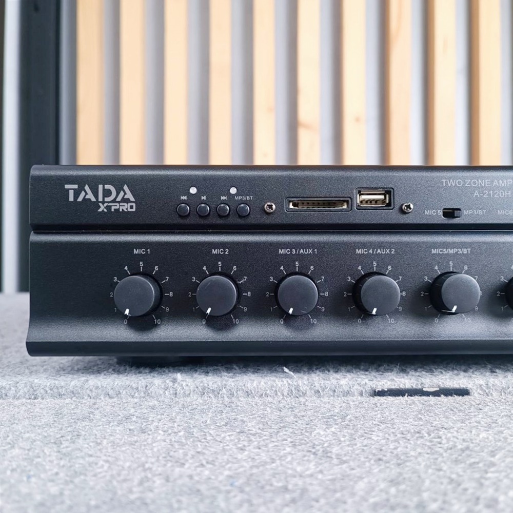 TADA A-2120H powermixer two zone เพาเวอร์ลายน์ Power Amplifier (H version) TA DA A 2120H ธาดา ...