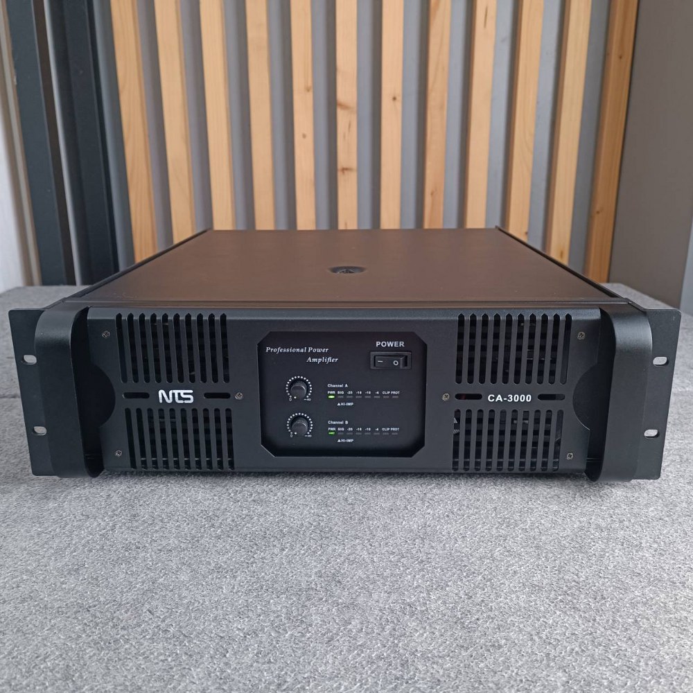 NTS CA-3000 POWERAMP CLASS H เพาเวอร์แอมป์ เครื่องขยายเสียง แอมป์ แบบหม้อแปลง CA 3000 CA3000 เอ ...