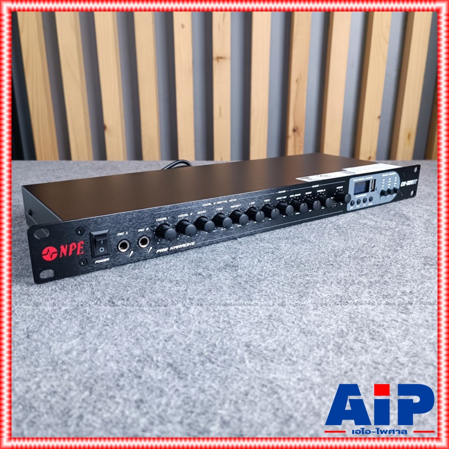 NPE CK-001BT ปรี บลูทูธ ปรีแอมป์คาราโอเกะ มี Effect Echo Control พร้อมหน้าจอแสดงผลแบบดิจิตอล และ ...