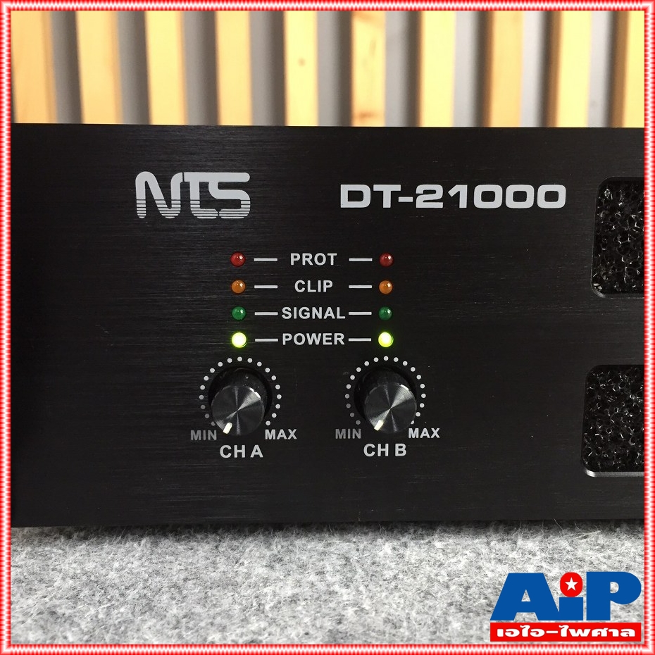 NTS DT-21000 POWERAMP เพาเวอร์แอมป์ เป็นพาวเวอร์ที่มี 2 ช่อง ขนาดความสูง 2U เป็นเครื่องขยายเสียง ...