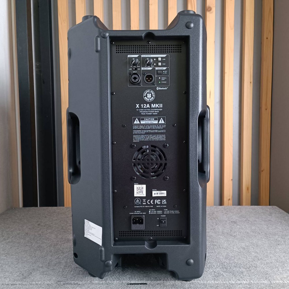 TOPPPRO X-12A MKII active speaker Bluetooth ตู้ลำโพงพลาสติก 12" ตู้ลำโพงเสียงกลาง มีแอมป์ในตัว ...