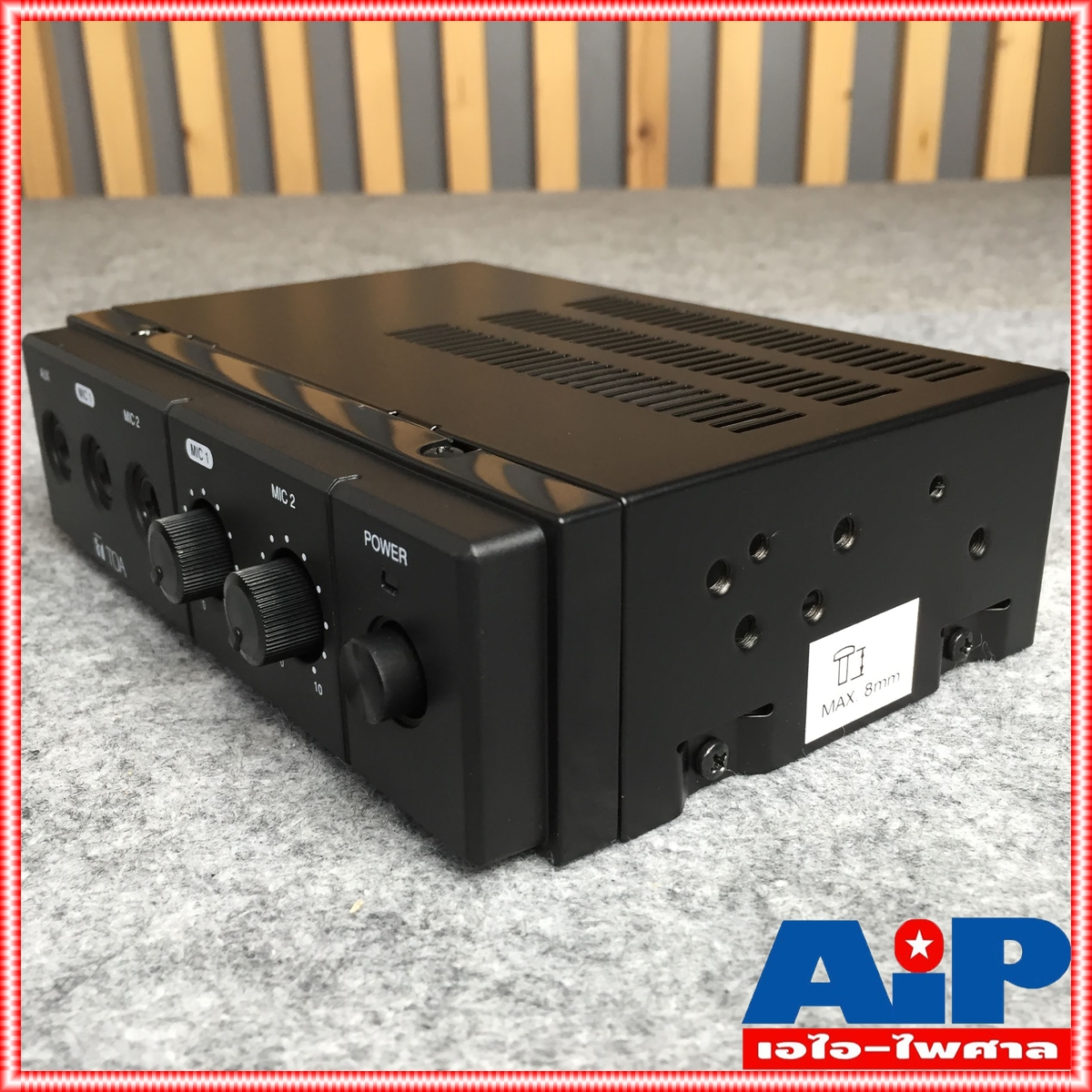 TOA CA-160 CAR AMPLIFIER แอมป์ติดรถยนต์ พร้อมไมค์ แอมป์ประชาสัมพันธ์ CA160 แอมป์ประกาศติดรถ เอไอ ...