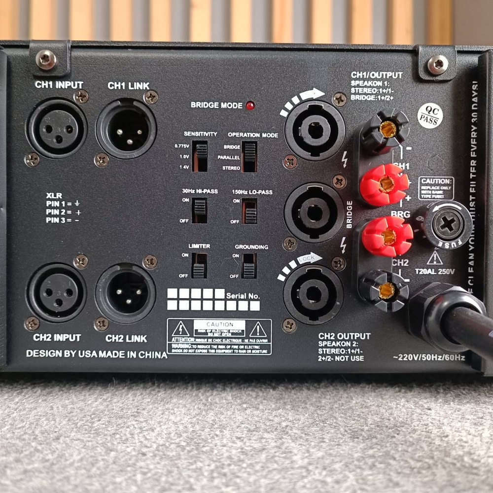 NTS CA-2200 POWERAMP CLASS H เพาเวอร์แอมป์ เครื่องขยายเสียง แอมป์ แบบหม้อแปลง CA 2200 CA2200 เอ ...