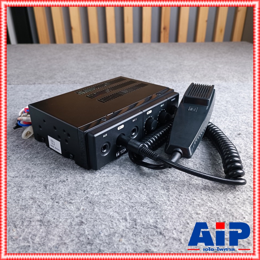 TOA CA-130 เครื่องขยายเสียงติดรถ เครื่องขยาย CA130 แอมป์12โวลต์DCติดรถ แอมป์ติดรถยนต์ CA 130 ...