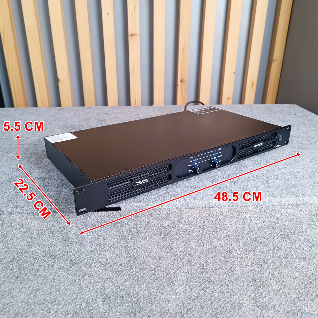 MYNPE DN-2500 poweramp 1U เพาเวอร์แอมป์ เครื่องขยายเสียง Power Amplifier MY NPE DN 2500 DN2500 ...