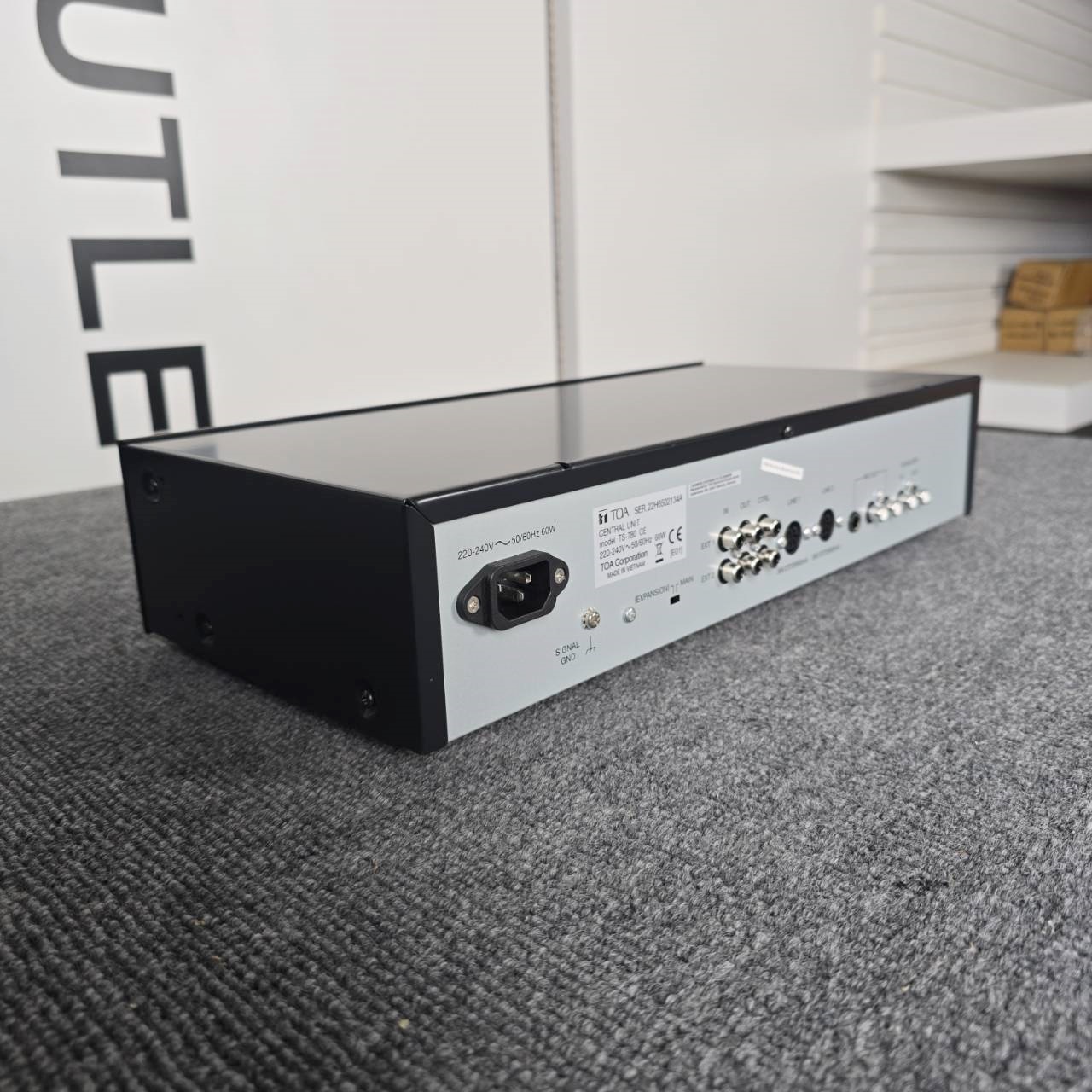 TOA TS-780 CENTRAL UNIT เครื่องควบคุมและจ่ายไฟ ชุดไมค์ประชุม โตอะ TS 780 TS780 เอไอ-ไพศาล - เอไอ ...