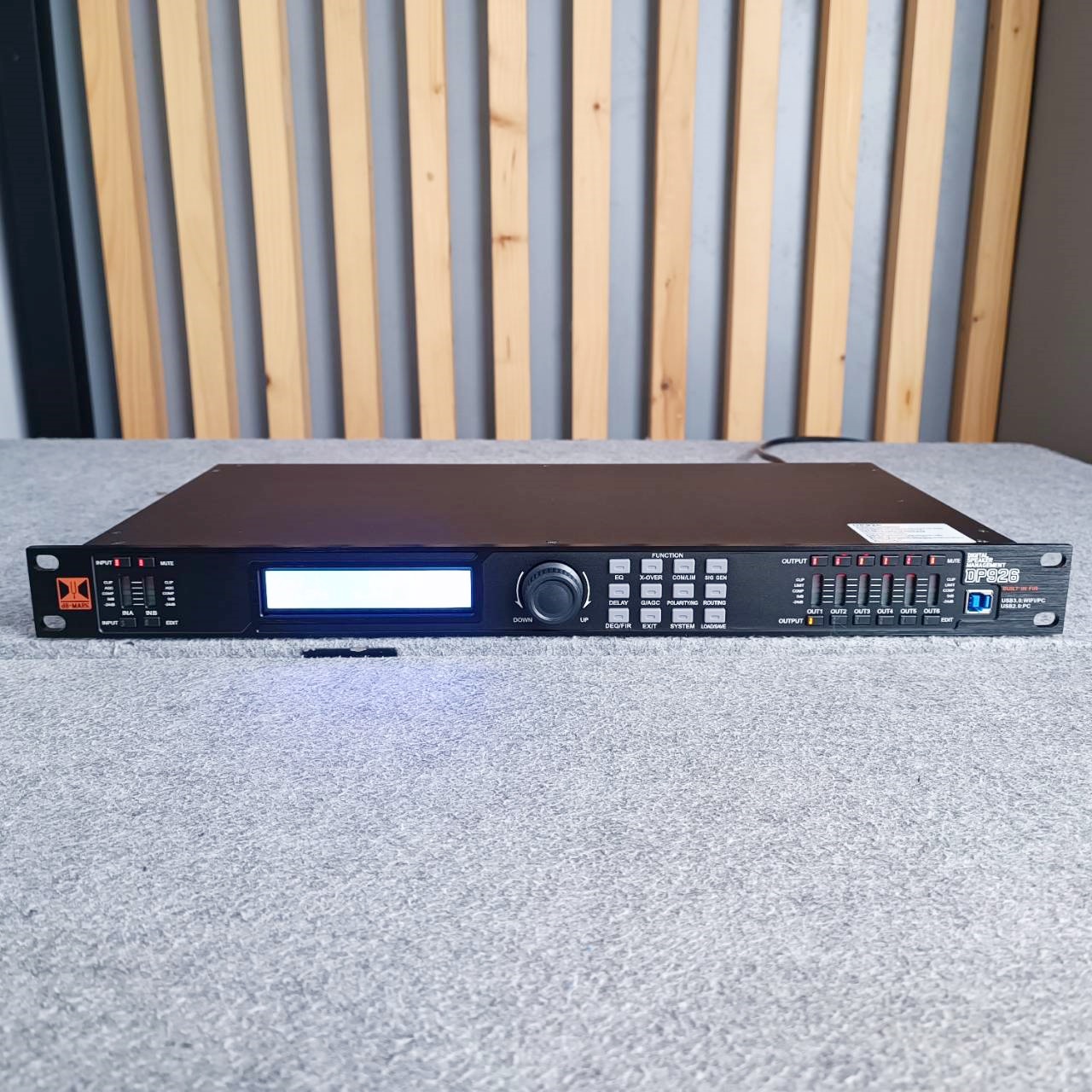 DB MARK DP926 Digital Speaker Controller ครอสโอเวอร์ดิจิตอล DriveRack ครอสโอเวอร์ ไดร์แร็ค DP ...