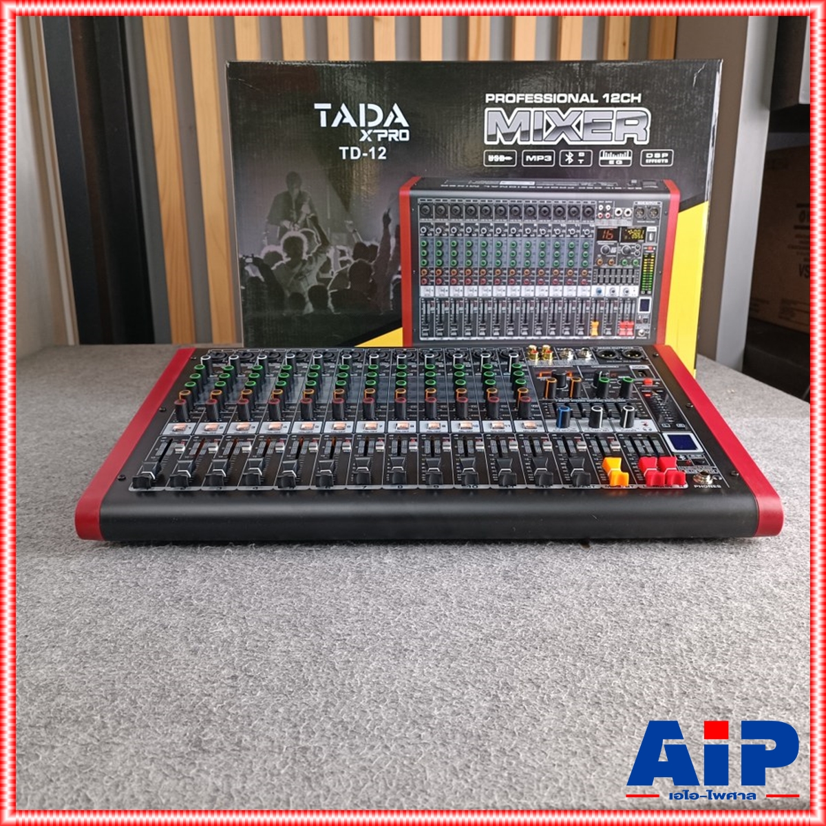 TADA TD-12 MIXER TADA TD 12 มิกซ์เซอร์ ธาดา รุ่นTD12 มิกซ์เซอร์อนาล็อกมิกเซอร์ TADA มิกเซอร์ ...