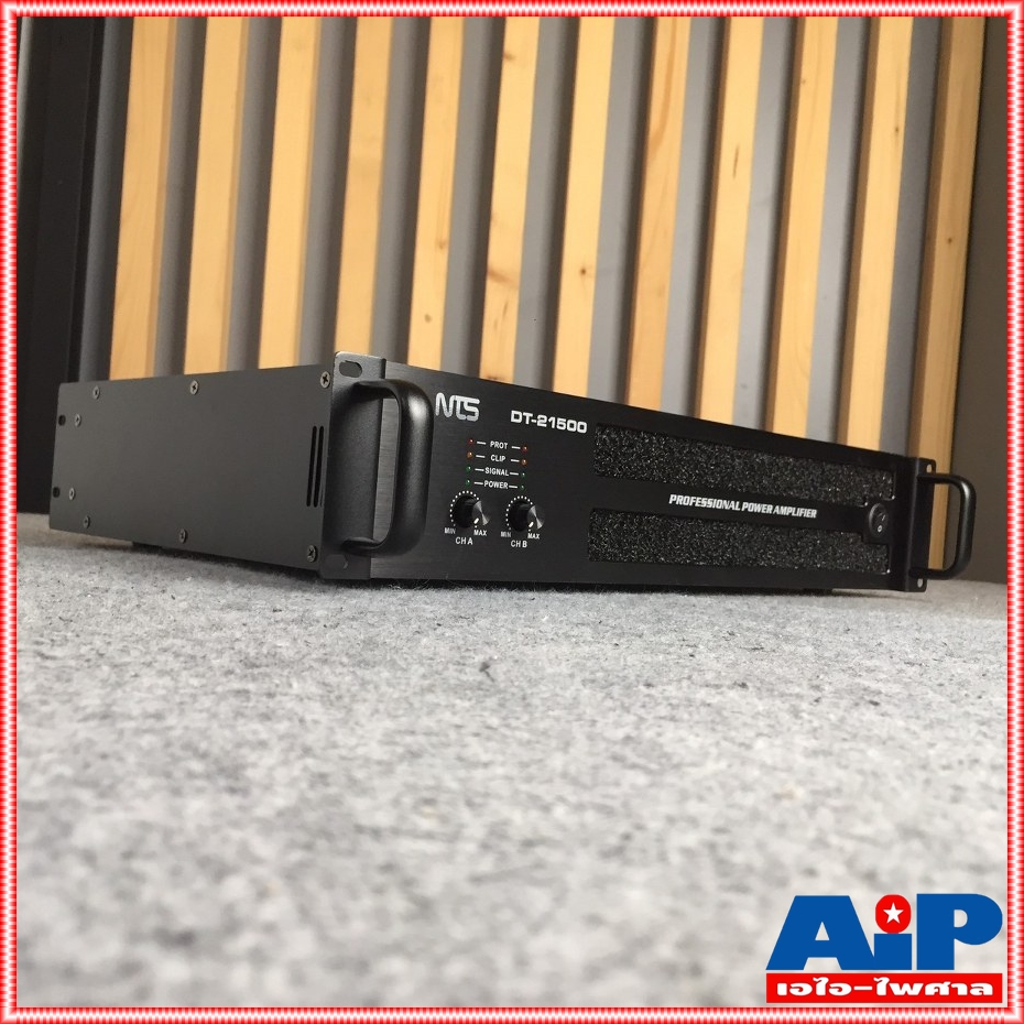 NTS DT-21500 POWERAMP เพาเวอร์แอมป์ เป็นพาวเวอร์ที่มี 2 ช่อง ขนาดความสูง 2U เป็นเครื่องขยายเสียง ...