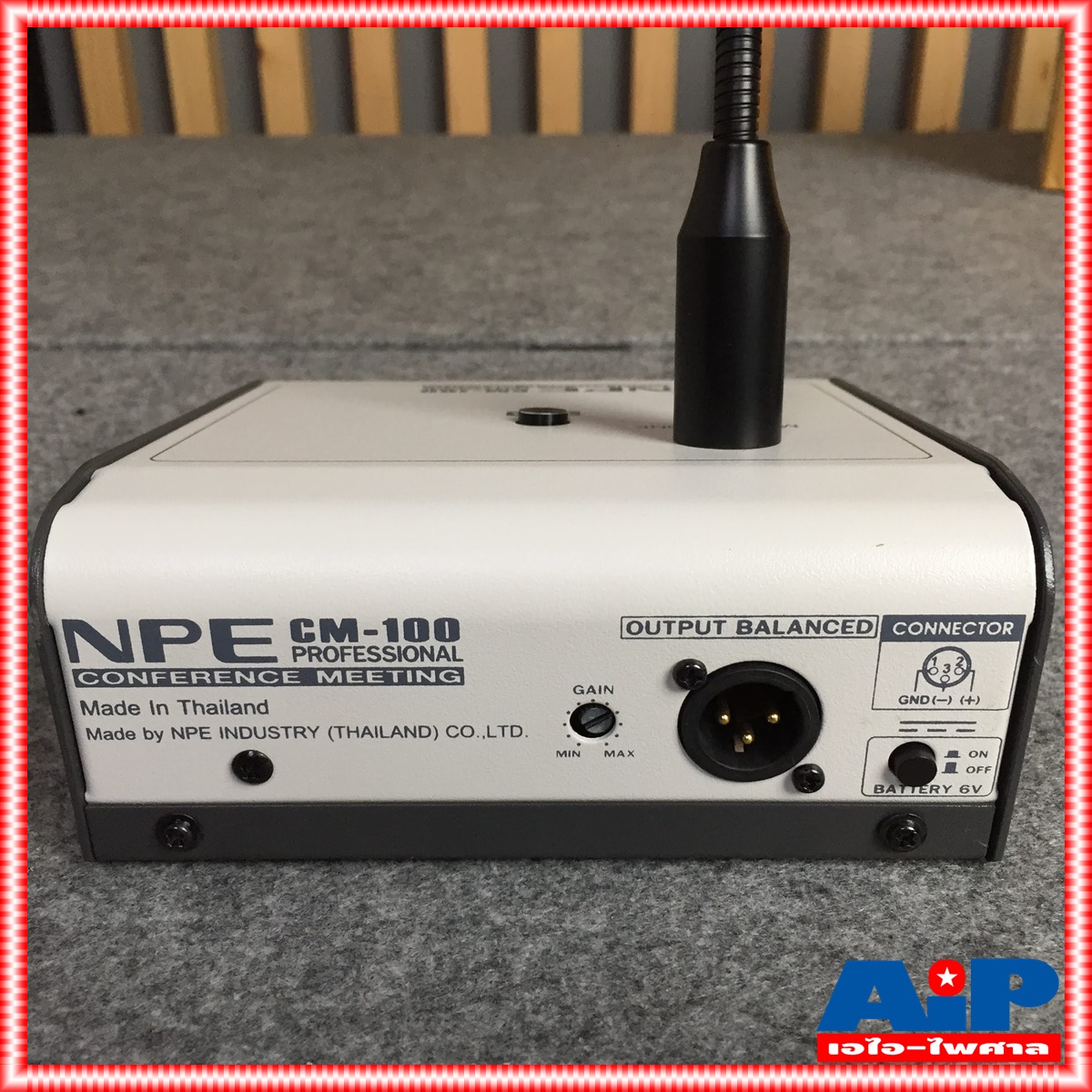 NPE CM-100 ไมค์ตั้งโต๊ะ CM100 CM 100ไมค์ ไมโครโฟน Microphone ไมค์คออ่อน ไมค์ใช้PANTOMได้ เอไอ ...