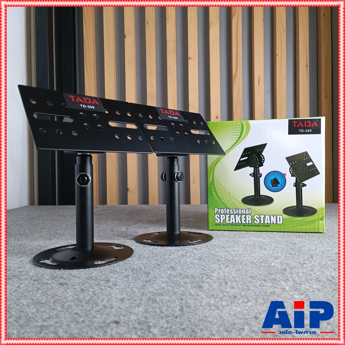 1คู่ TADA TD-309 ขาแขวนลำโพง ตู้ลำโพง คาราโอเกะ TADA TD 309 ธาดา TD309 ขายึดตู้ลำโพงคาราโอเกะ เอ ...