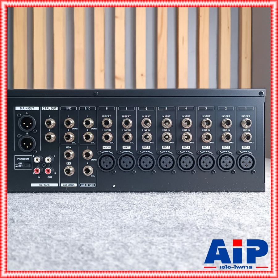 BEHRINGER RX-1202FX mixer ติดRACK มิกเซอร์อนาล็อคแบบใส่แร็ค 12 ช่อง เอฟเฟคแท้ ขนาด 3U RX 1202 FX ...
