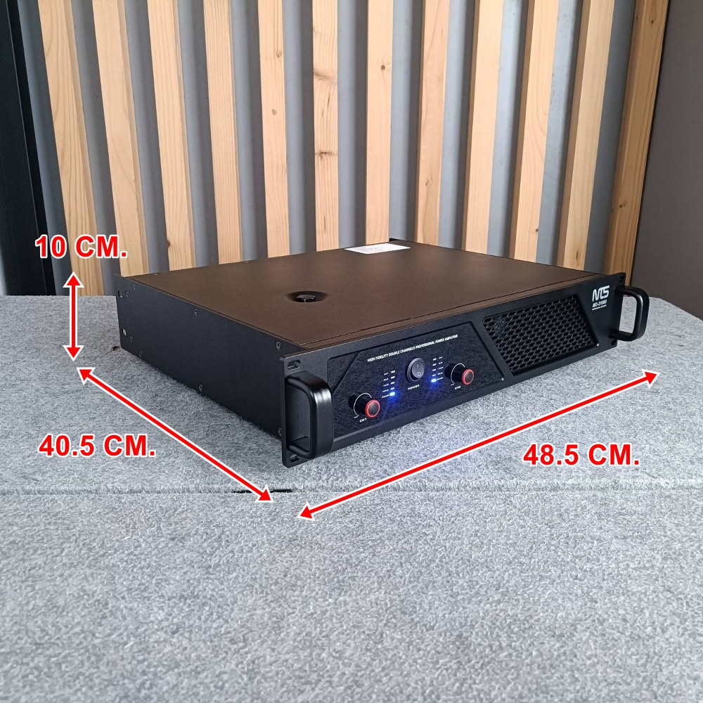 NTS MD-21000 poweramp CLASS D+หม้อแปลง เพาเวอร์แอมป์ 2 แชนแนล กำลังขับ 1000 วัตต์ที่ 8 โอห์ม ...