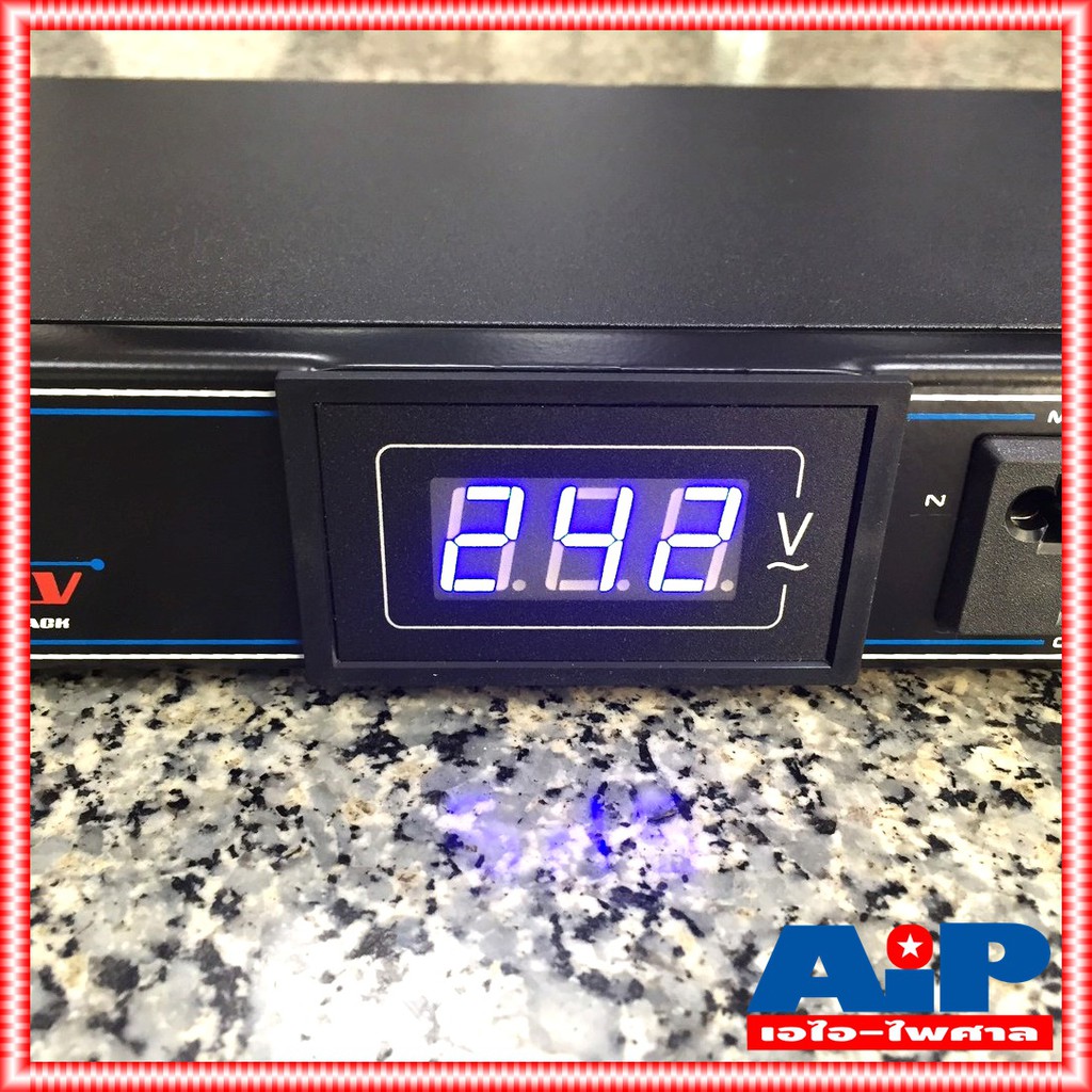 ปลั๊กไฟใส่RACK NPE PDR112V 12ช่อง โชว์V PDR-112V ปลั๊กไฟใส่แร็ค รางปลั๊กไฟยึดแร็ก 12ช่องเสียบ เอ ...