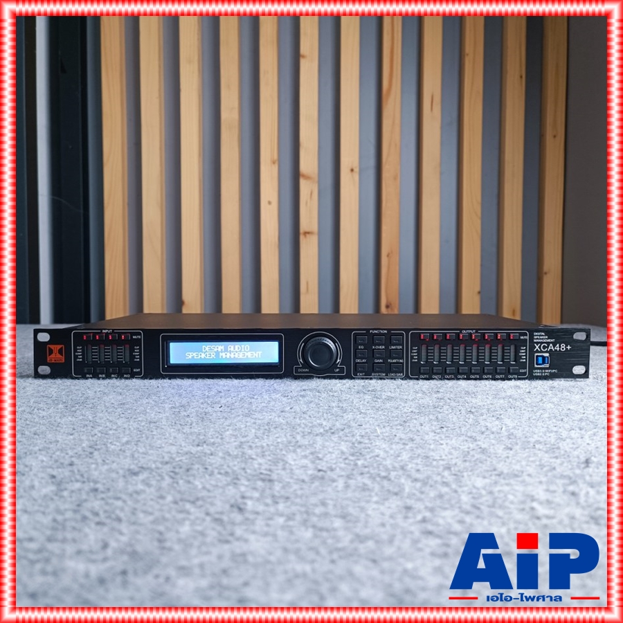 DB MARK XCA48+ Digital Speaker Controller ไดร์เวอร์แร็ค ครอสดิจิตอล เข้า 4 ออก 8 ฟังชั่นที่ ...