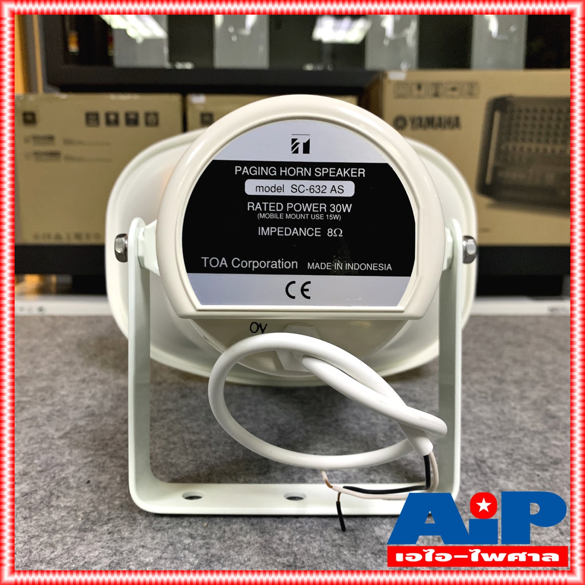 TOA SC-632 AS ลำโพงฮอร์น SC632 ปากฮอร์น SC 632 AS โตอะ ปากฮอร์นพร้อมยูนิต พร้อมใช้งาน โตอะ ...