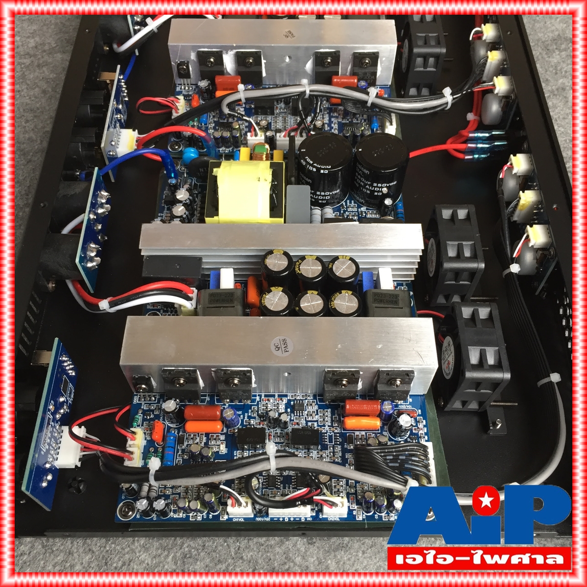 NTS D-3204 poweramp เพาเวอร์แอมป์ เครื่องขยายเสียง 480W x 4 ที่ 4 OHM D3204 D 3204 เอ็นทีเอส เอ ...