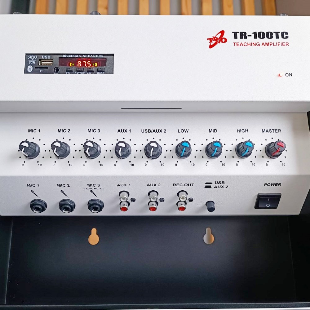 TRIO TR-100TC แอมป์ ติดห้องเรียน 60W ครื่องขยายเสียงสำหรับห้องเรียน 60 W TR 1000TC เพาเวอร์ ...